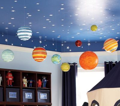 50+ Space Themed Bedroom Ideas for Kids and Adults