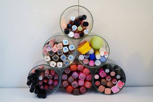 25 DIY Makeup Storage Ideas That Will Save Your Time