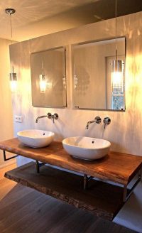 30+ Rustic Bathroom Vanity Ideas That Are on Another Level