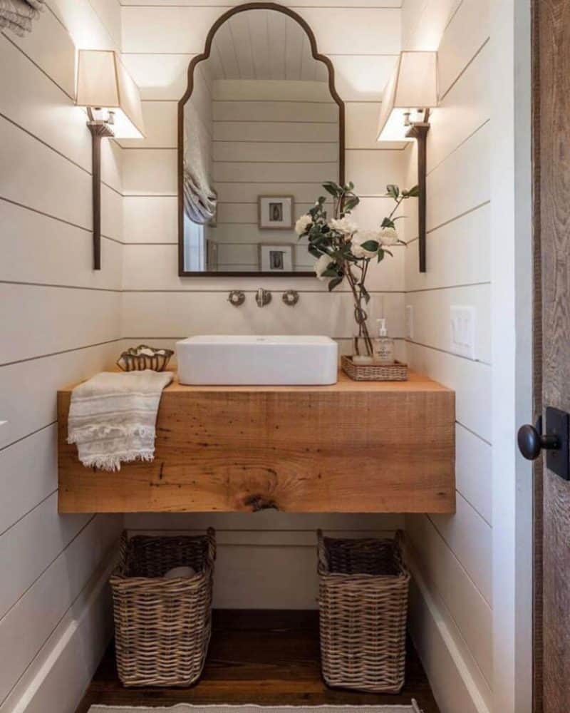 30+ Rustic Bathroom Vanity Ideas That Are on Another Level