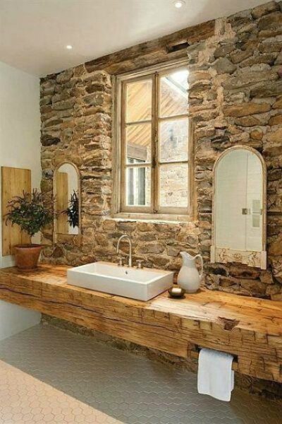 30+ Rustic Bathroom Vanity Ideas That Are on Another Level