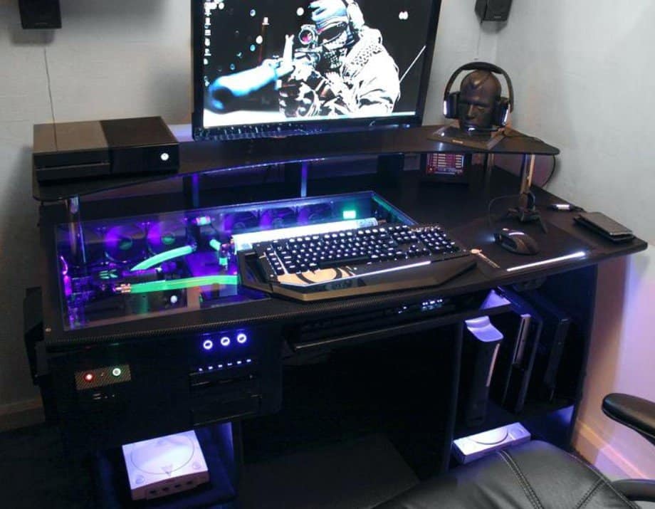 Cool Desk Ideas Gaming