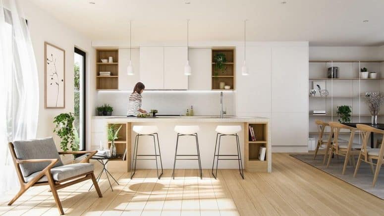 25+ Super Sleek Scandinavian Kitchen Design Inspirations