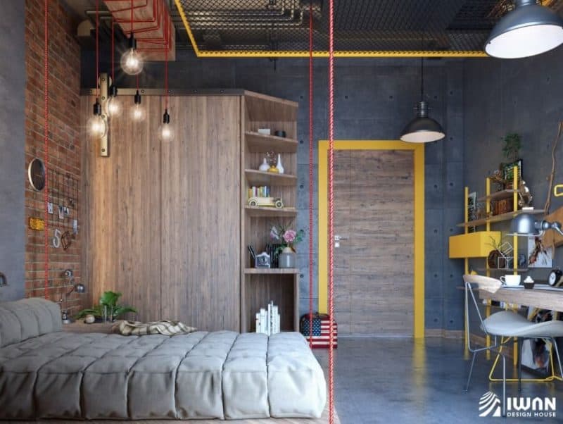 30+ Ultimate Industrial Bedroom Design Ideas (with Pictures)