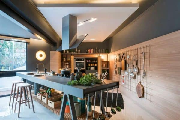 18 Awe-Inspiring Industrial Kitchen Designs & Pictures
