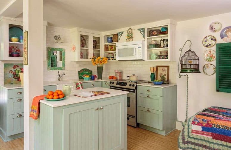 19 Shabby Chic Kitchen Ideas for Your Sweet Cooking Area