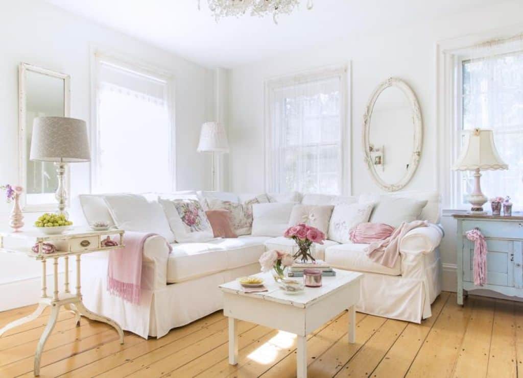 25 Adorable Shabby Chic Living Room Ideas You ll Love