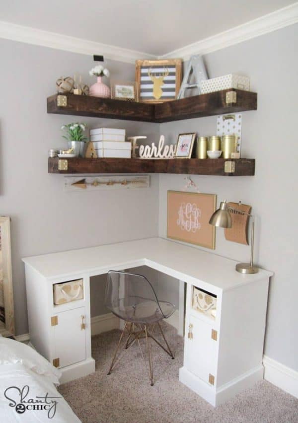 19 Ultimate List of DIY Corner Shelf Ideas with Plans