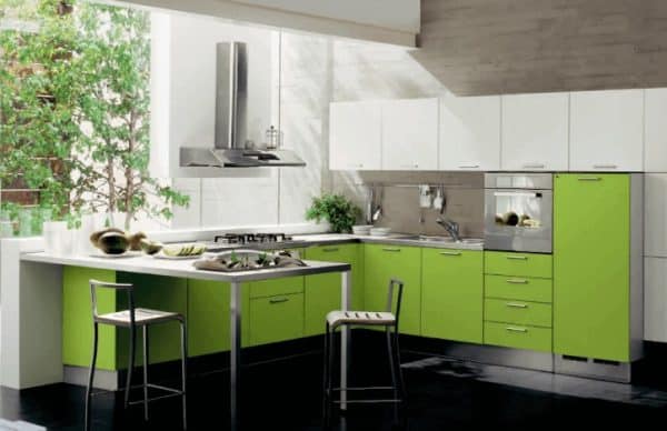 26 Gorgeous Green Kitchen Cabinet Ideas for 2021