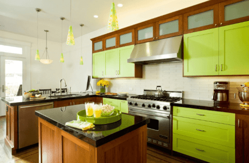 26 Gorgeous Green Kitchen Cabinet Ideas for 2021