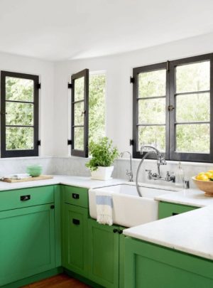 26 Gorgeous Green Kitchen Cabinet Ideas for 2021