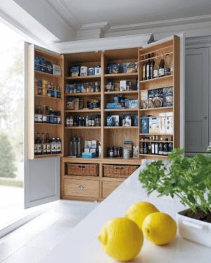 29 Kitchen Pantry Ideas to Organize Your Foods & Beverages