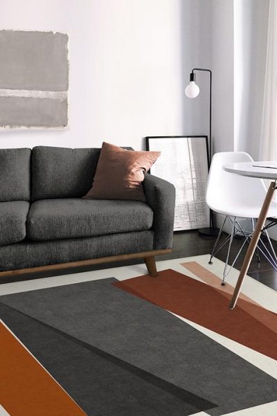 20 Beautiful Rugs That Go With Grey Couches