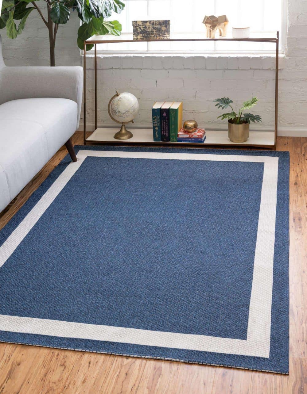 15 Best Navy Blue and White Rugs