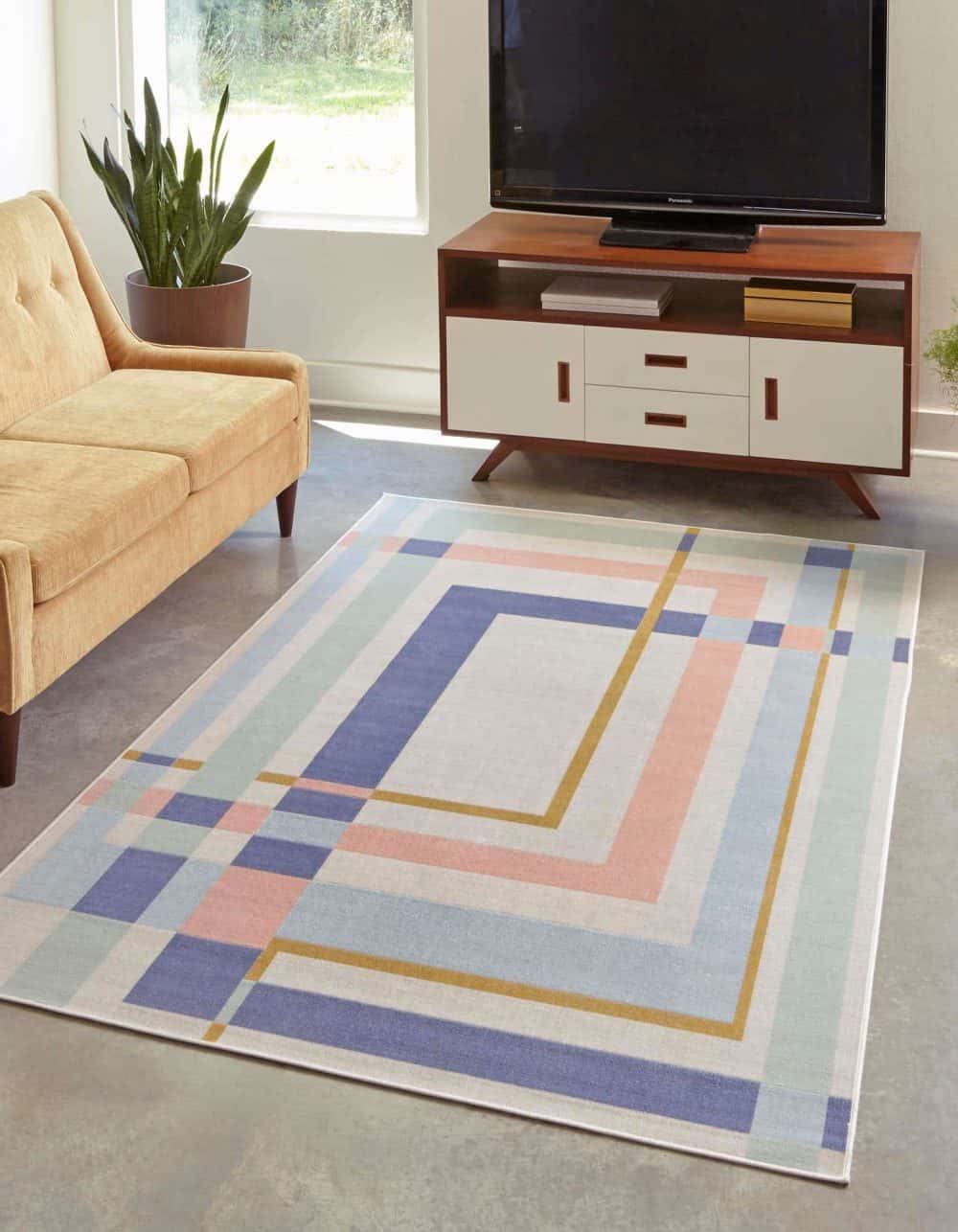 15 Mid-Century Modern Rug Ideas
