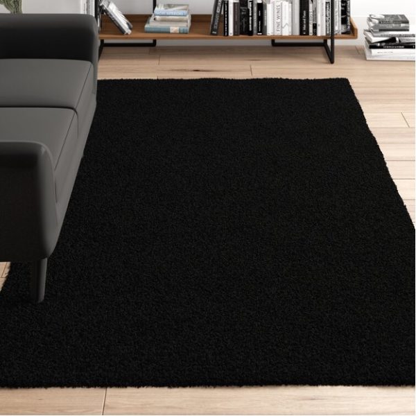 What Color Rug Go With Black Furniture?